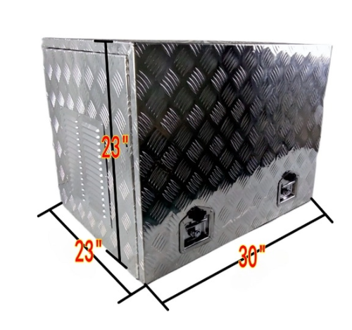 Aluminum Generator Tool Box 30" (L) X 23"(W) X 23" (H) For Honda ...