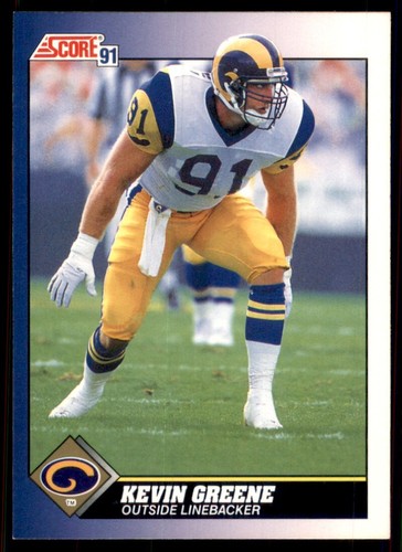 1991 Score Kevin Greene Los Angeles Rams #91 | eBay