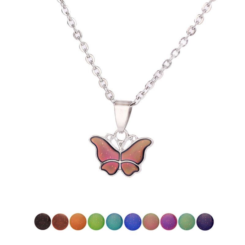 Mood Changing Necklace Color Chart Moana Necklace With Heart Of Tefiti