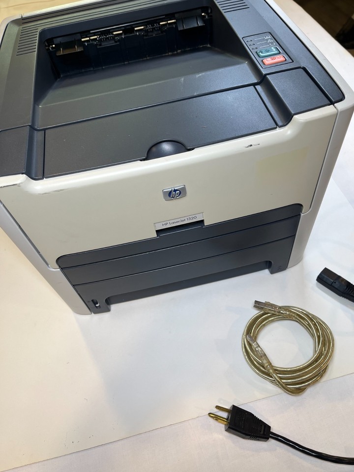 HP LaserJet 1320 Q5927A Monochrome Laser Printer Tested | eBay