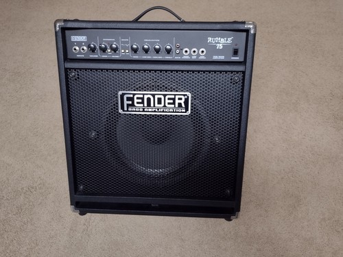 Fender Rumble 75 1x12" 75-Watt Bass Combo Amp Amplifier. *Pristine* | eBay