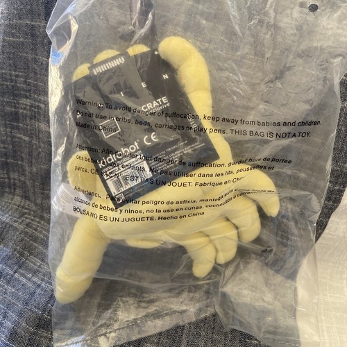 Phunny Alien Face Hugger Loot Crate Exclusive Kidrobot 7" Stuffed Plush ...
