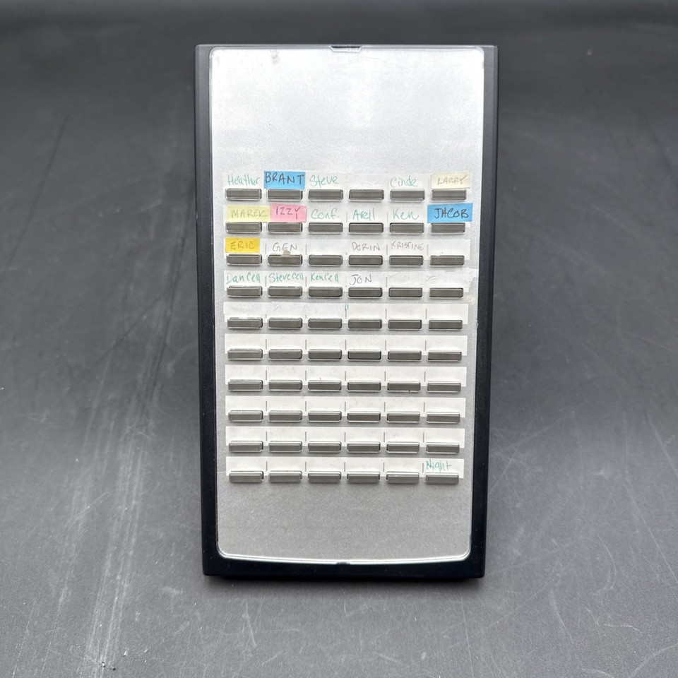 NEC SL1100 60 Button DSS Console Black BE110286 IP4WW-60D DSS-B 1100065 ...