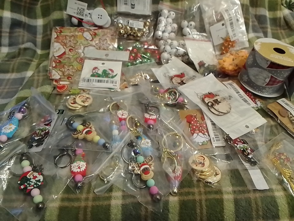Christmas Craft Bundle For Making Jewelry Etc | eBay UK