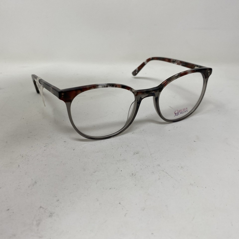 CHELSEA MORGAN EYEWEAR CM 20213 52-19-140 TORTOISE GRAY FLEX HINGE ...