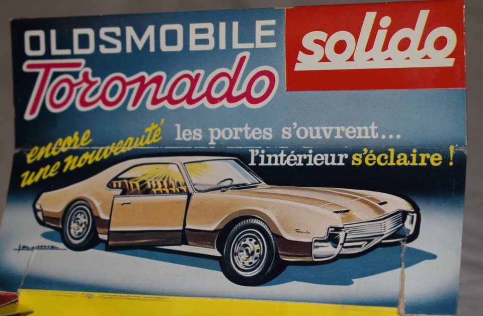 Solido No. 150 Oldsmobile Toronado Burnt Orange Diecast Car in Original ...