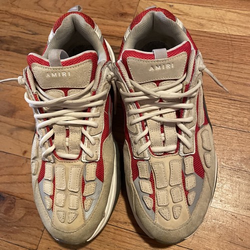 Amiri , Bone Runners in Red/White BNWB 43 | eBay