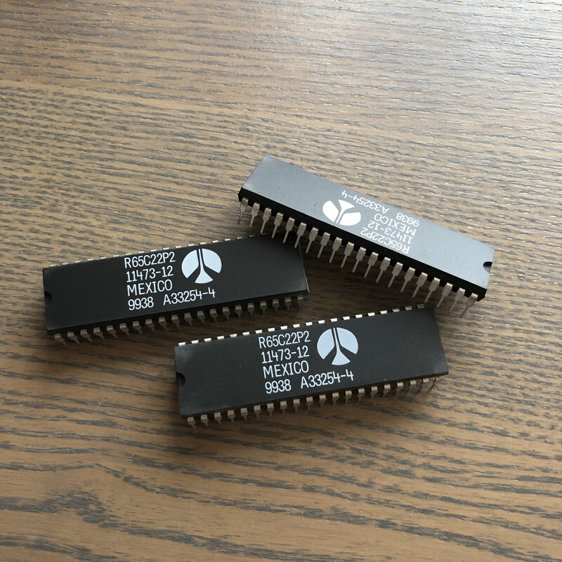 1PC NOS Rockwell R65C22P2 65C22 6522 Versatile Interface Adapter DIP40 ...