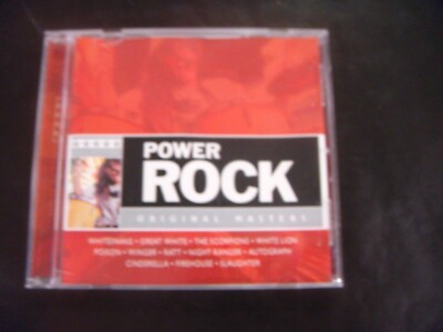 Power Rock Original Masters music Vintage CD 2000 Cinderella Slaughter ...