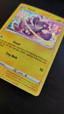 Toxel (SWSH209) Holographic Pokemon Card | eBay