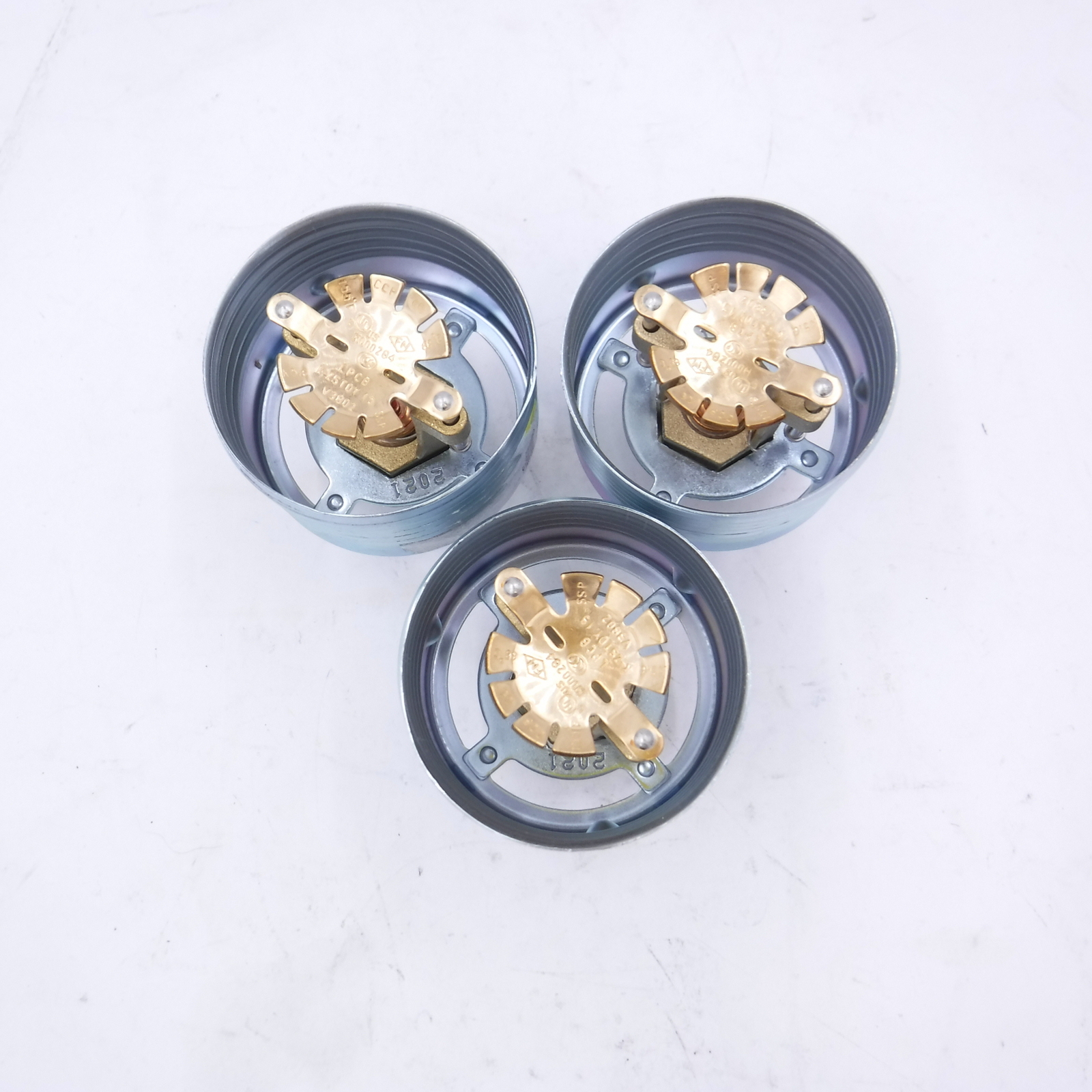 3 Pack Victaulic Concealed Pendent Sprinkler Head V3802 | eBay