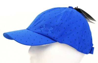 Under Armour Running Fitness Blue UA Golf Cap Hat Womens OSFA New Fast ...