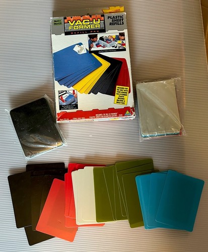 Toymax VAC-U FORMER refill pak - 120 Sheets! Vacuform Vac-u-form Sheets ...