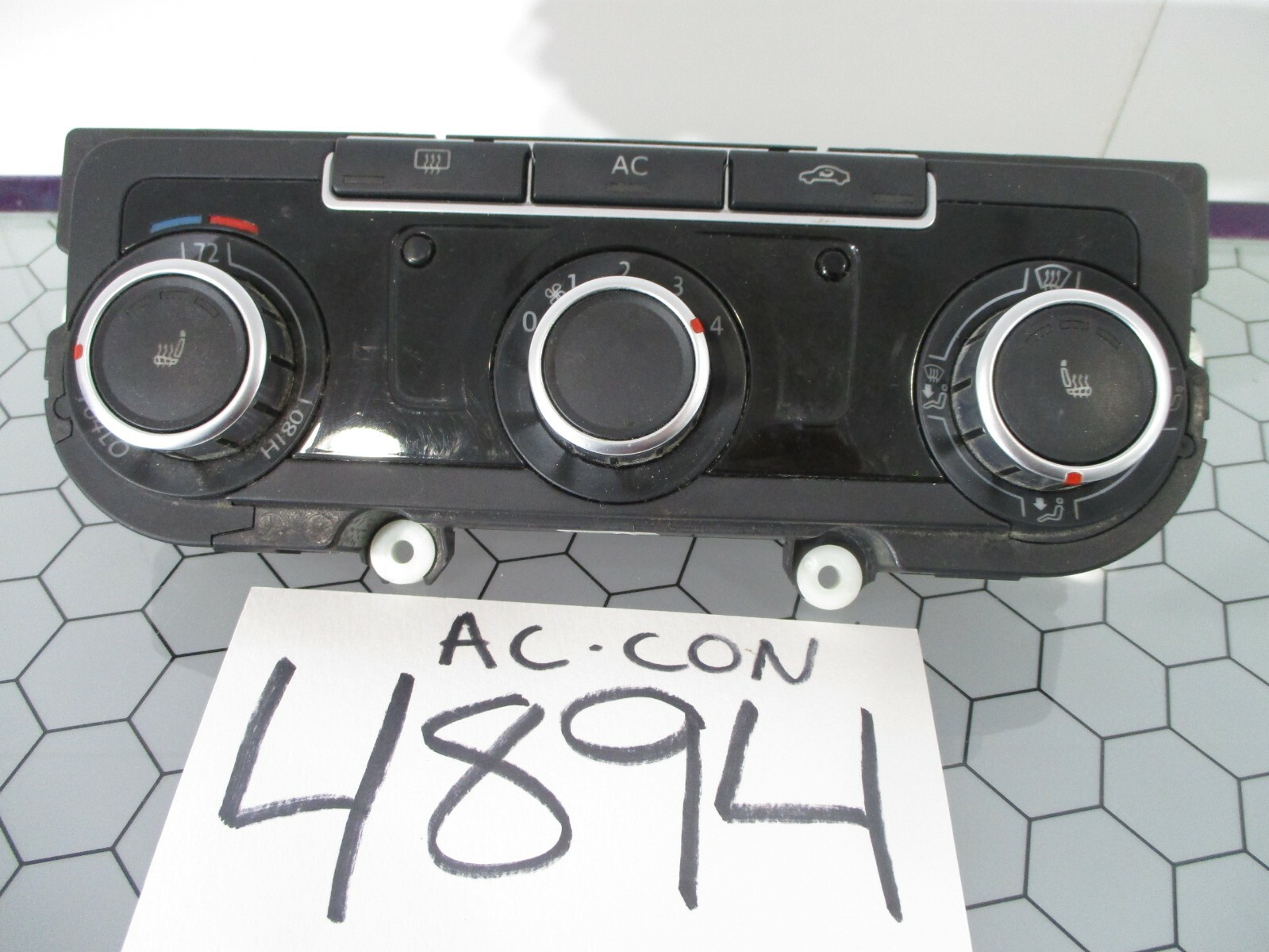 11 12 13 14 Volkswagen CC & Golf AC and Heater Control Used Stock #4894 ...