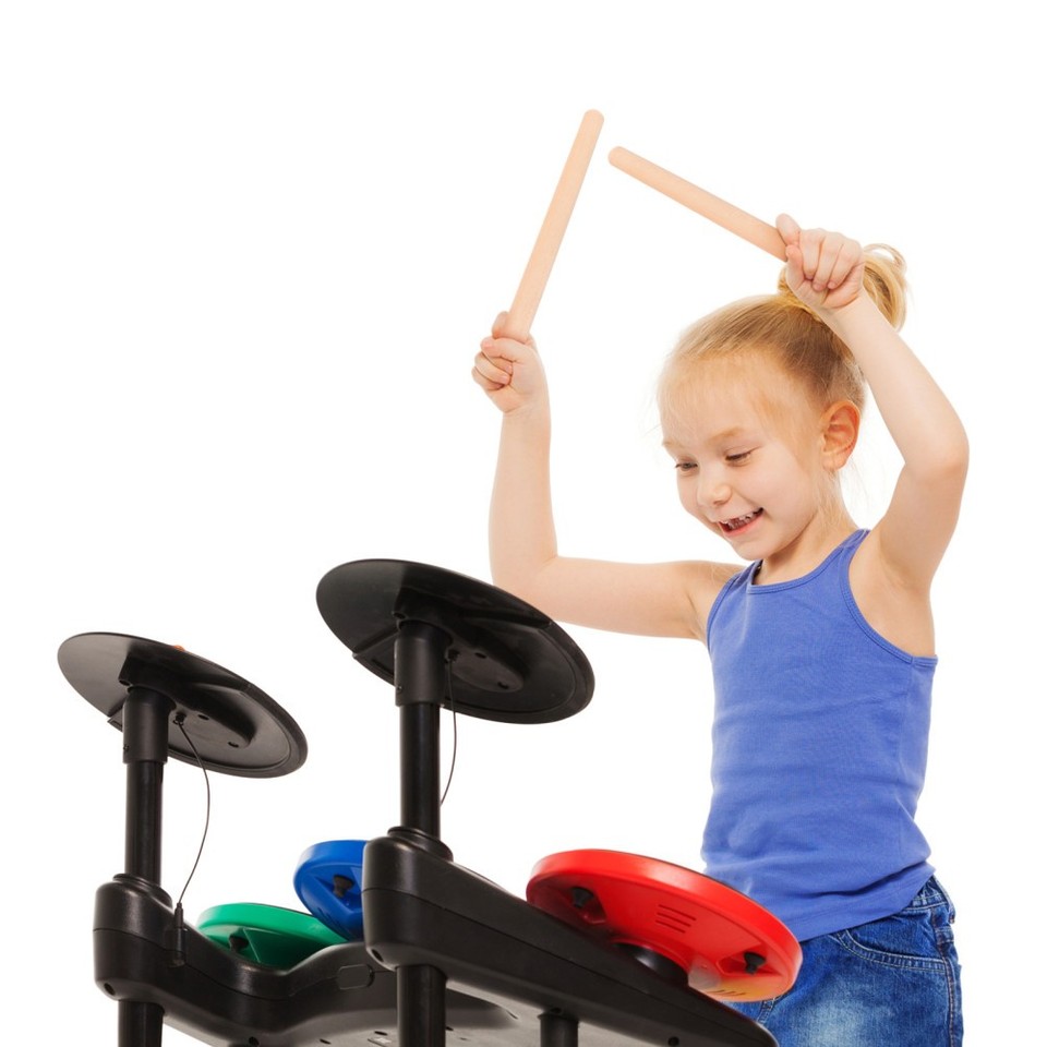 2 Pairs Music Sticks for Kids Musical Instruments Children's Rhythm ...