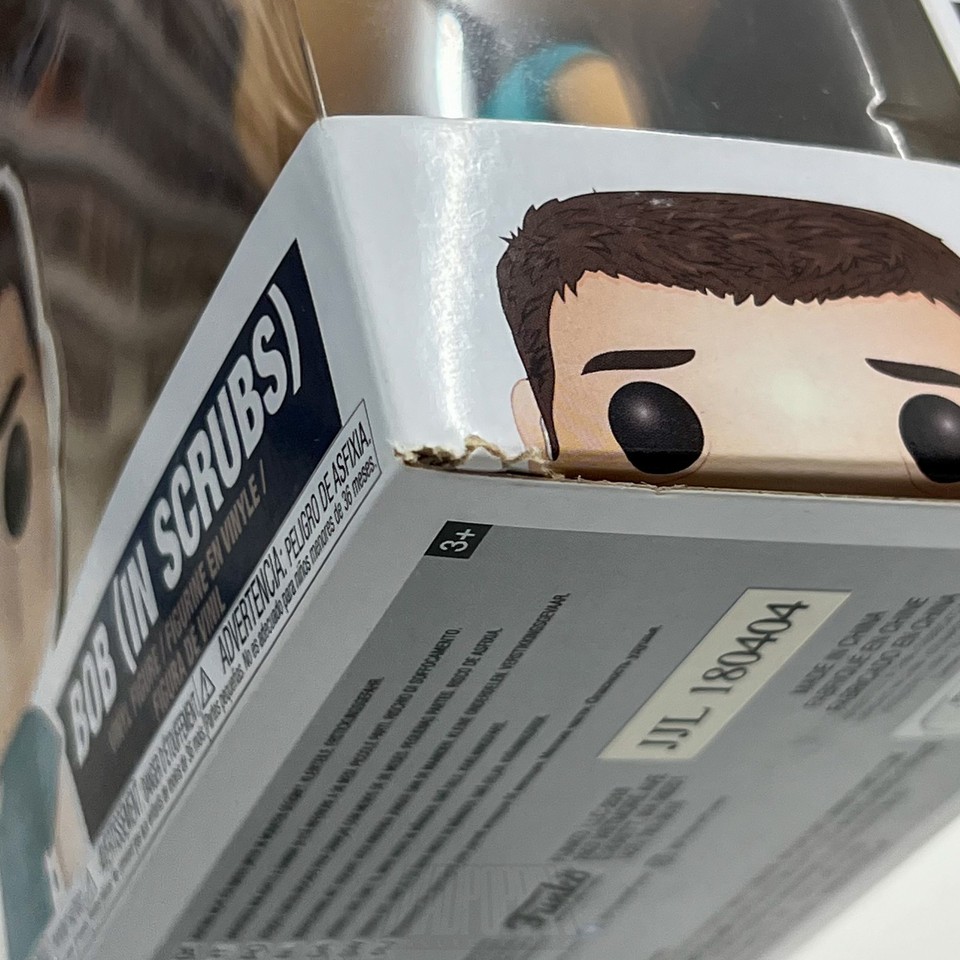 Funko Pop Television Stranger Things Bob in Scrubs 639 Netflix Toy ...