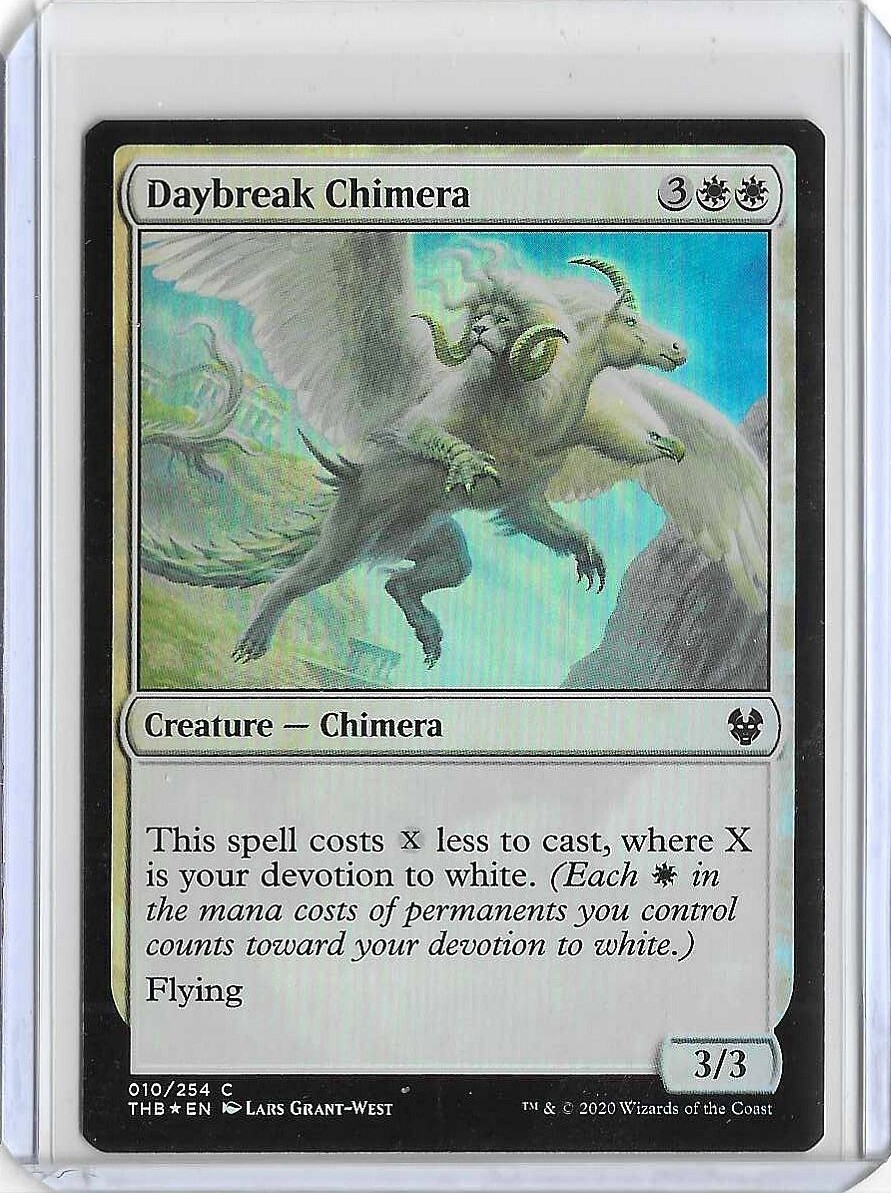 MTG Daybreak Chimera FOIL Theros Beyond Death (THB) Common #010/254 ...