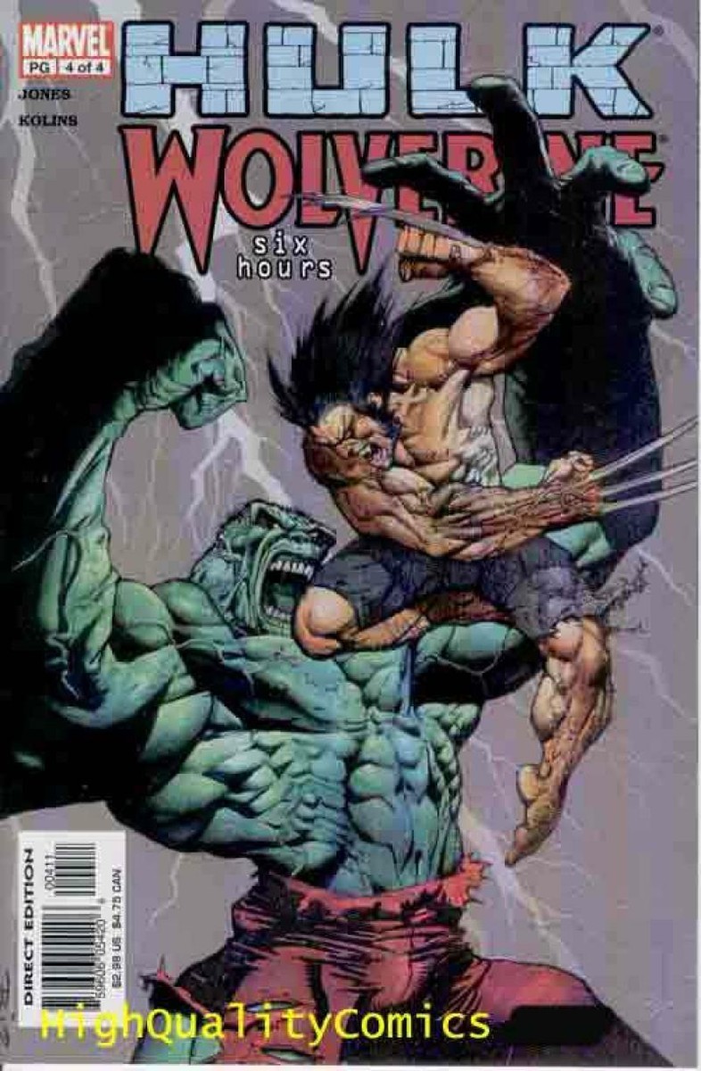 Cómic De Hulk Contra Wolverine Hulk Vs Wolverine – Through The