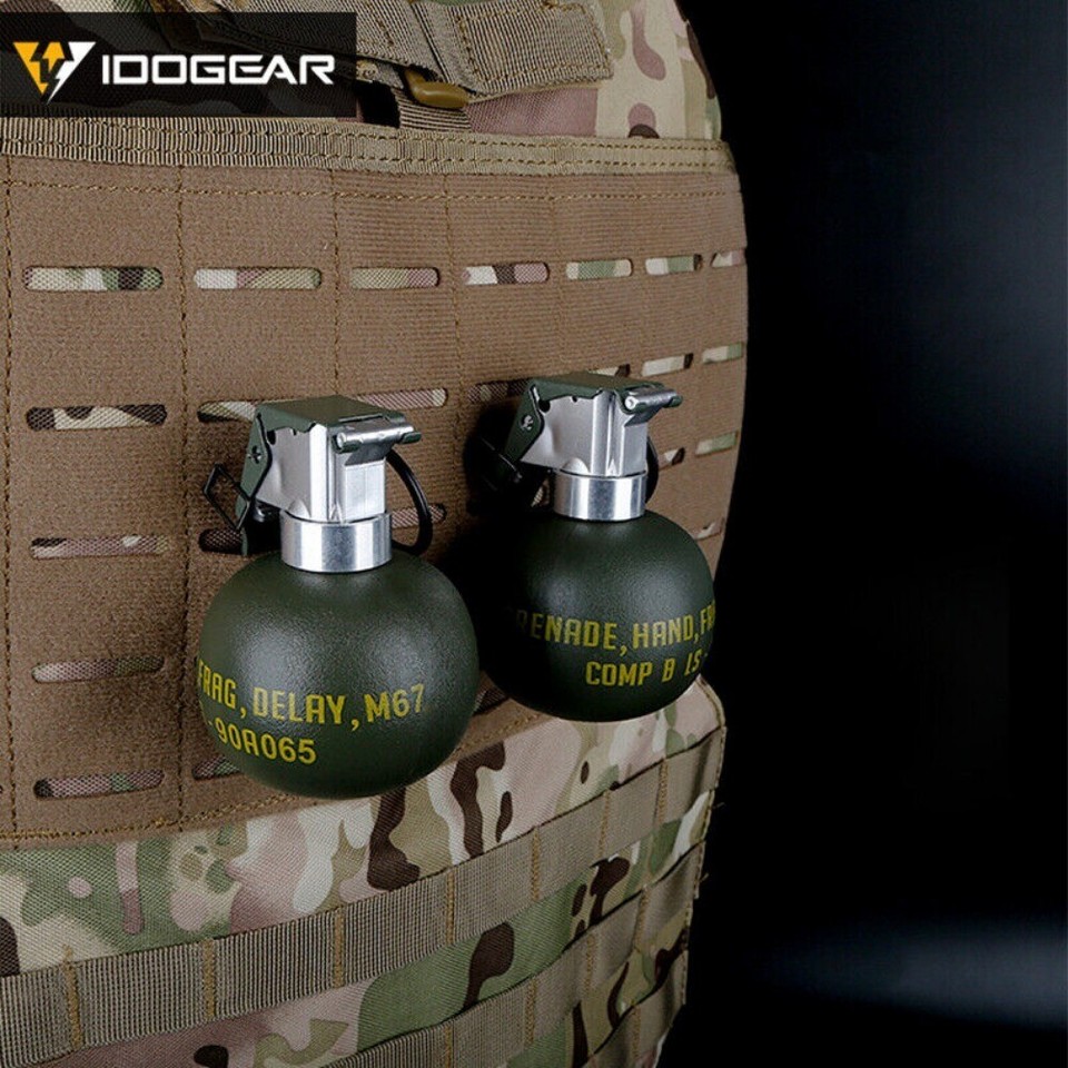 M67 Body Model Dummy Frag Gren Quick Release Stun Army Military Battle ...