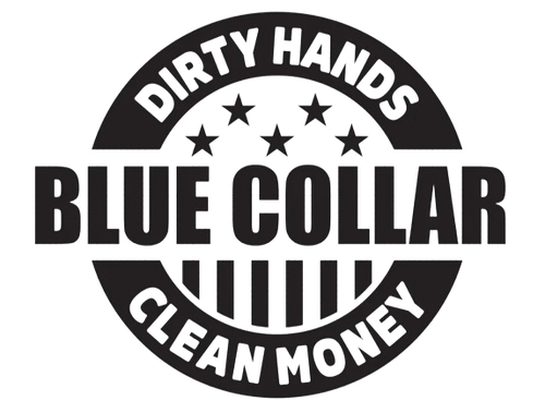 Dirty Hands Clean Money Blue Collar American Waterproof Vinyl Decal ...