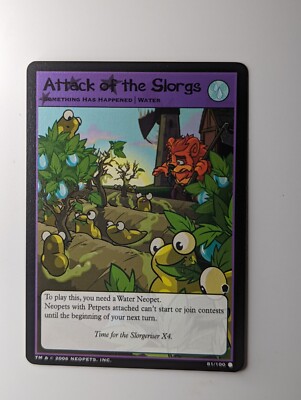 Neopets TCG The Haunted Woods Attack Of The Slorgs 81/100 | eBay