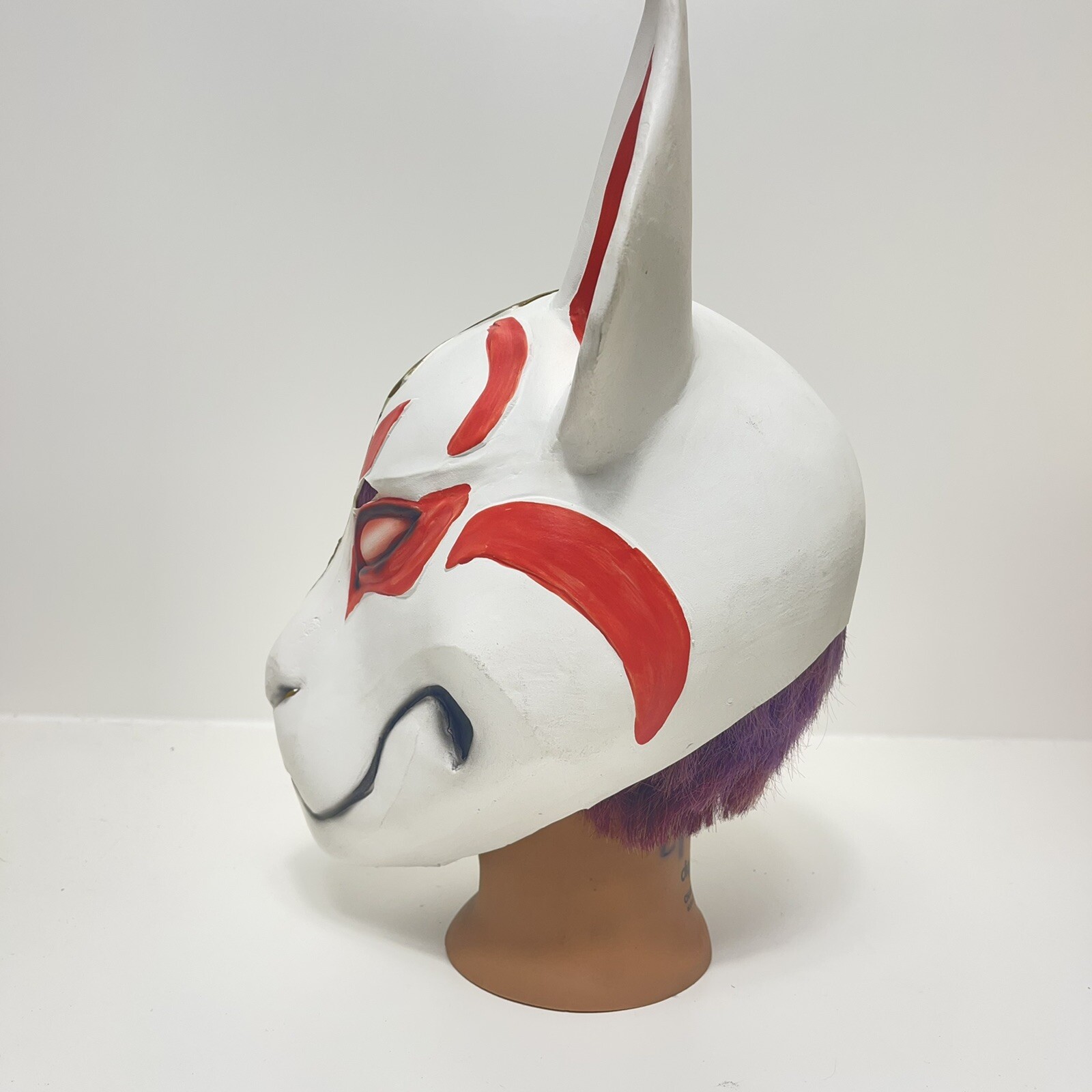 Fortnite Game Fox Drift Mask Latex Costume Cosplay Pa… - Gem