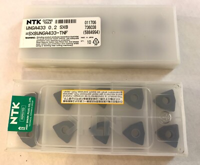 NTK Ceramic Inserts - WNGA 433 0.2 SX8 TNF - Qty. 10 - NEW | eBay