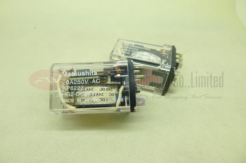 HG2-DC24V Cube Power Relay 20A 24VDC 8 Pins x 1PC NEW | eBay