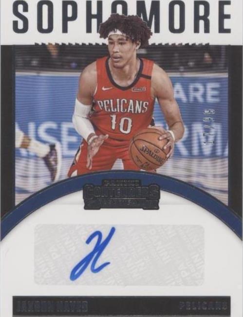 2020-21 Panini Contenders - Sophomore Contenders Autographs Jaxson ...
