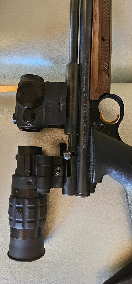 Custom Crosman Pump Action Single Shot .22 Caliber Rifle with Upgrades ...