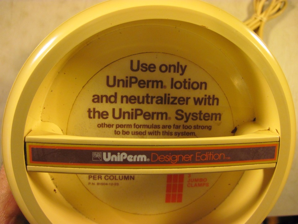 Vintage 1970's Helene Curtis Uniperm Precision Hair Perming System | eBay