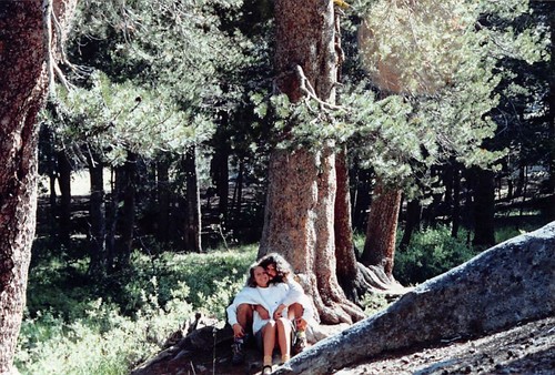 1990s Original Color Photo 4x6 Man Woman Couple Portrait Outdoor Nature ...