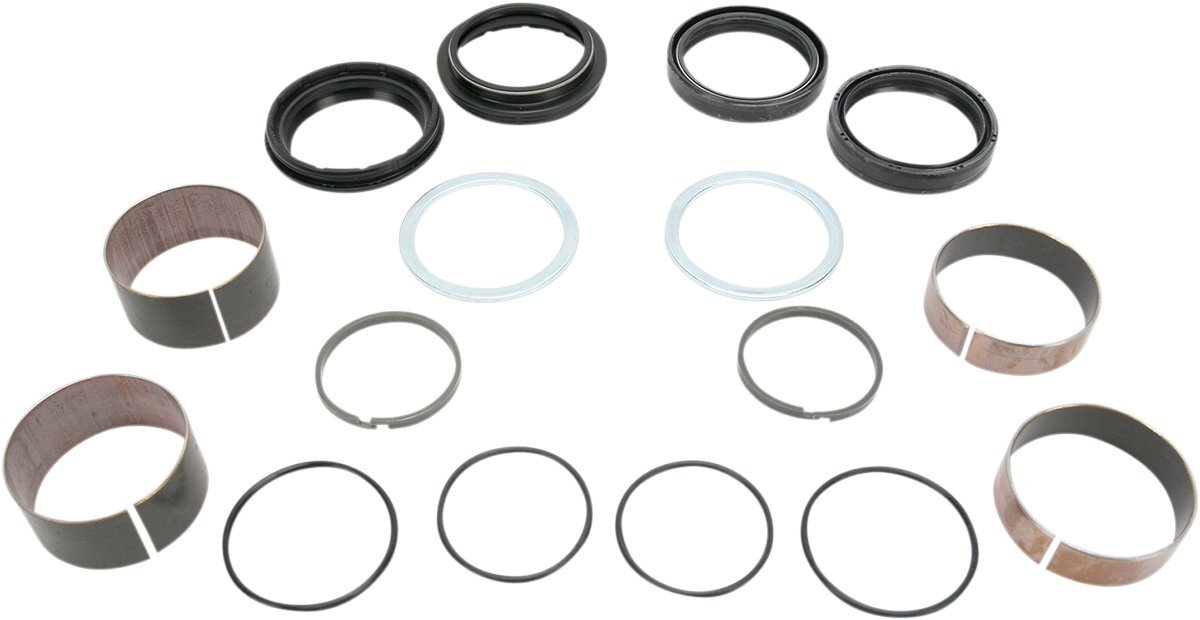Pivot Works Front Fork Seal, Wiper & Bushing Rebuild Kit (PWFFK-S01-400 ...