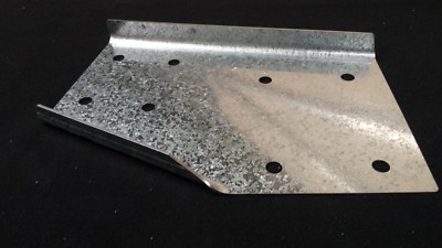 Pressed Purlin Brackets 8inch/200mm shed part Haunch 3mm Gal High ...