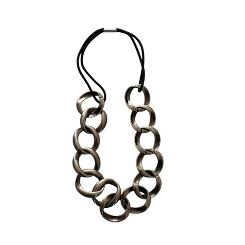 Chain Link Necklace Silver Think Chainlink Womens Jewelry | eBay