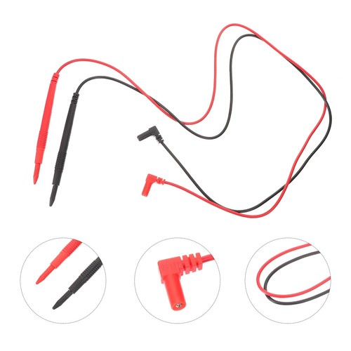 2 Pcs Electrical Multimeter Test Lead Kit Leads for Volt Cable Probe | eBay