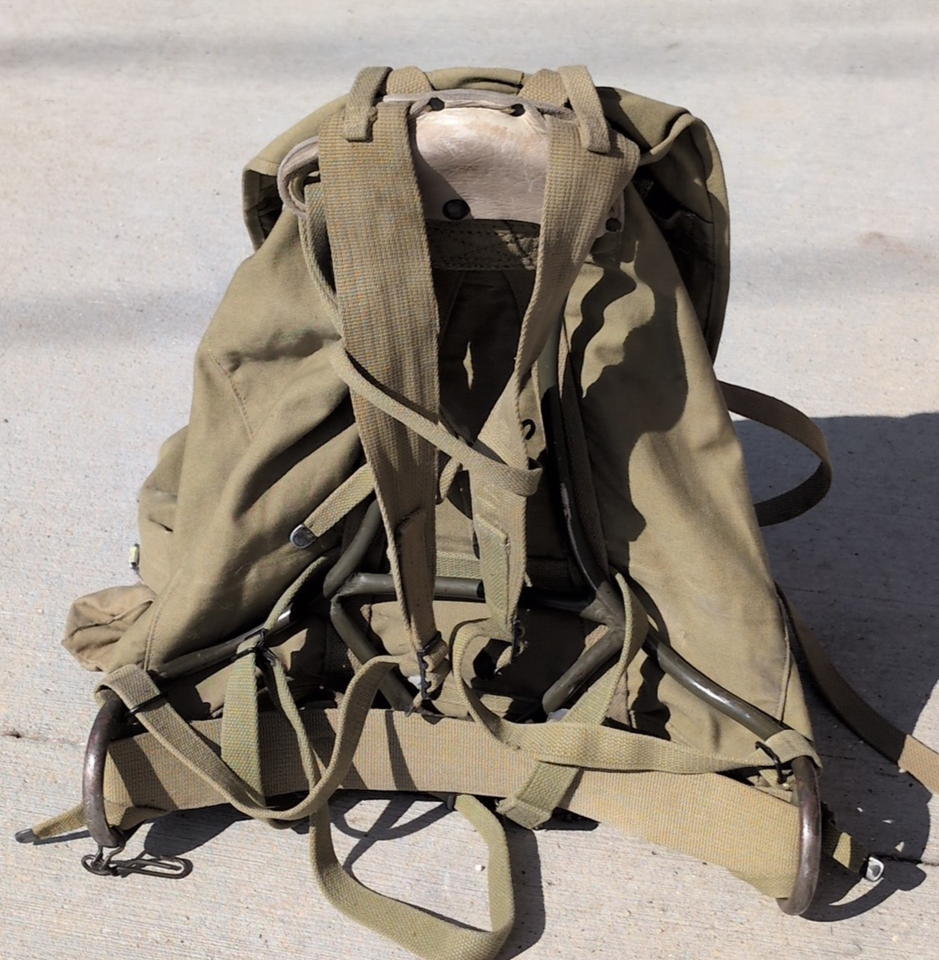 WWII/2 US Army 10th Mountain Division/1st SSF Mountain ruck sack with ...