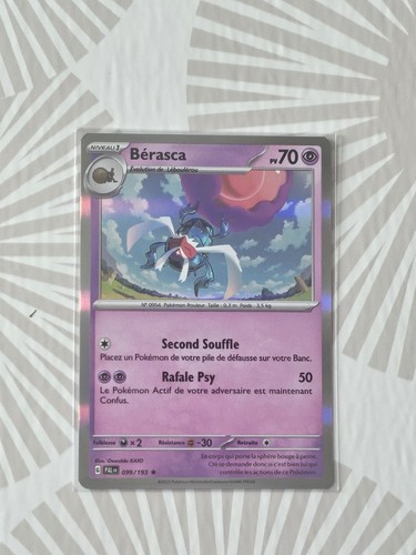 Carte Pokemon BERASCA 099/193 HOLO EV2 Ecarlate et Violet PAL FR | eBay