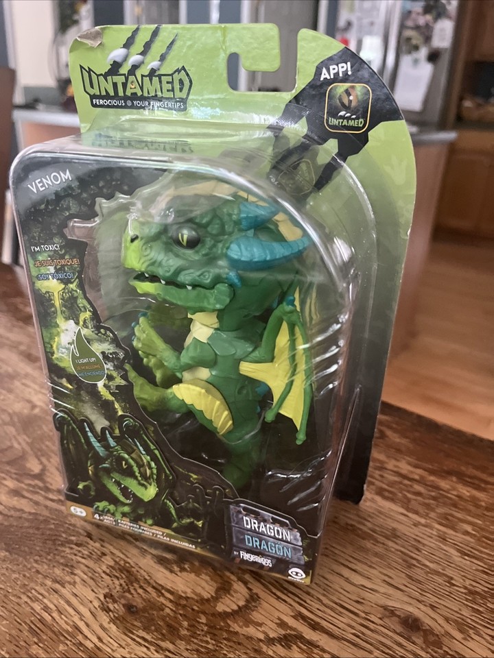 Fingerlings Untamed Dragon - Series 1 - Venom (Green) | eBay