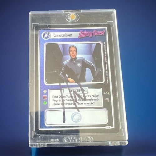 SCIFI AUTOGRAPH GALAXY QUEST signed RPG CARD Tim Allen | eBay
