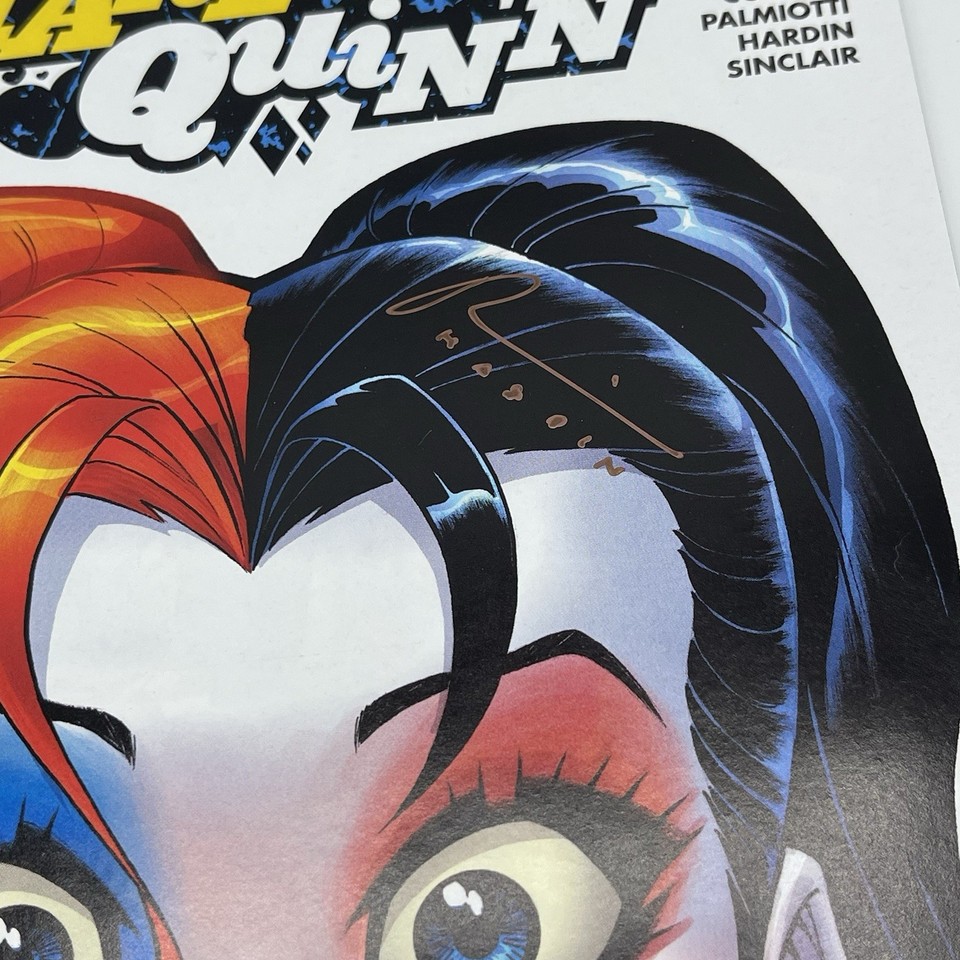 Harley Quinn #17 SDCC Exclusive Signed Amanda Conner Chad Hardin COA DC ...