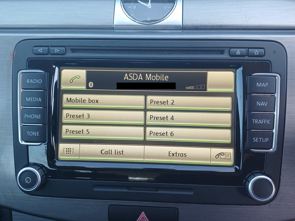 RNS 510 DAB Satnav Radio 2014 for VW Seat Skoda cars Login Code 1234 ...