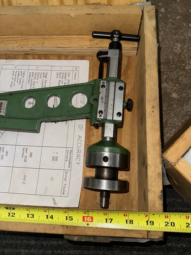 MAAG Gear Shapter Tool - Wood Case - Very Nice! | eBay