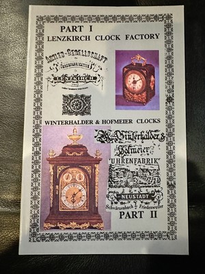 Lenzkirch Clock Factory, Winterhalder & Hofmeier Clocks by Karl ...