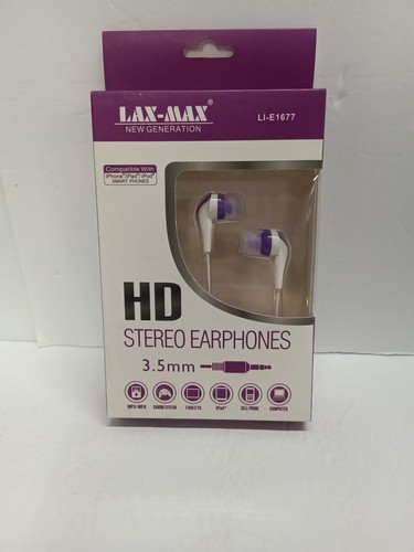 Lax-Max HD Stereo Earphones | eBay