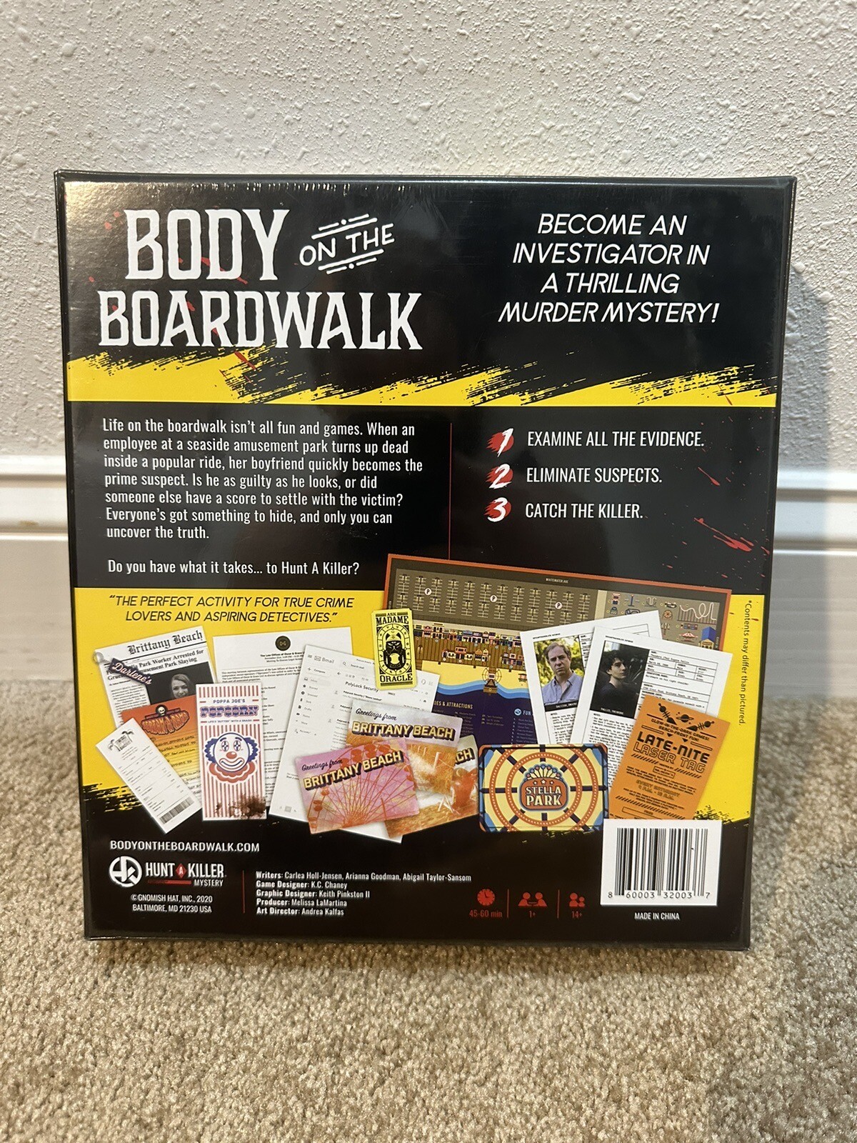 Hunt a Killer Body on the Boardwalk Immersive Murder Mystery Game for ...