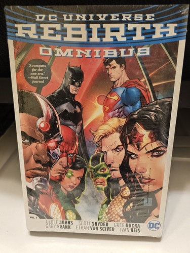 DC Universe Rebirth Omnibus, Vol. 1 (Hardcover, Sealed) HC Brand New ...