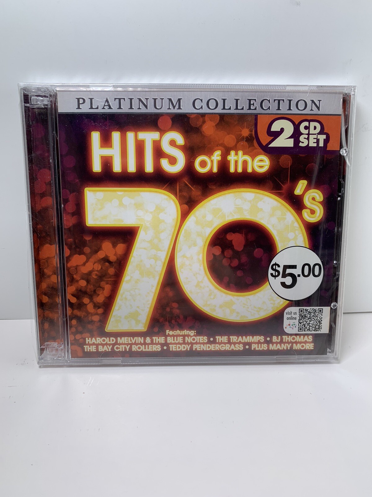 Hits of the 70s 2 CD PLATINUM COLLECTION Various Artists SEALED BAY ...