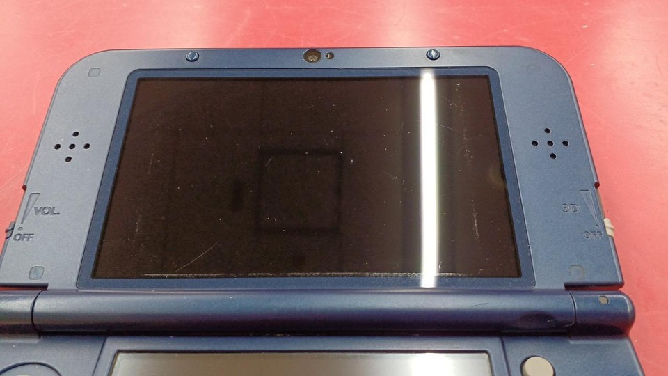 New Nintendo 3DS XL Metallic Blue Console Tested w/ Charger and Stylus ...