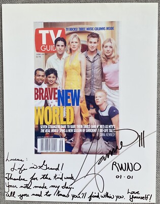 MTV Real World New Orleans Jamie Murray Signed In Person 8.5x11 Photo ...